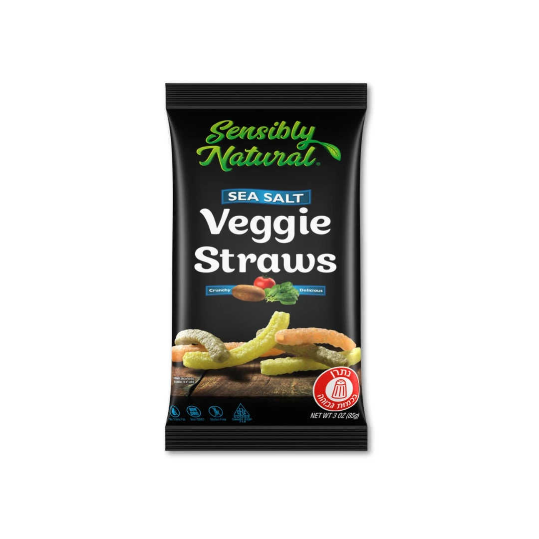 Sensibly Natural חטיף תפוח אדמה וירקות בצורת מקלות - Elita Ofek food
